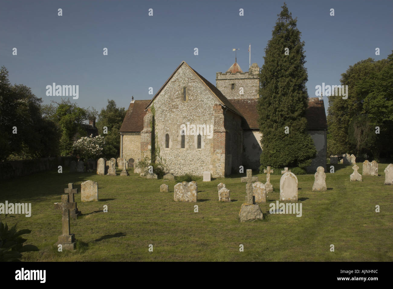 Church in burpham village in west sussex hi-res stock photography and ...