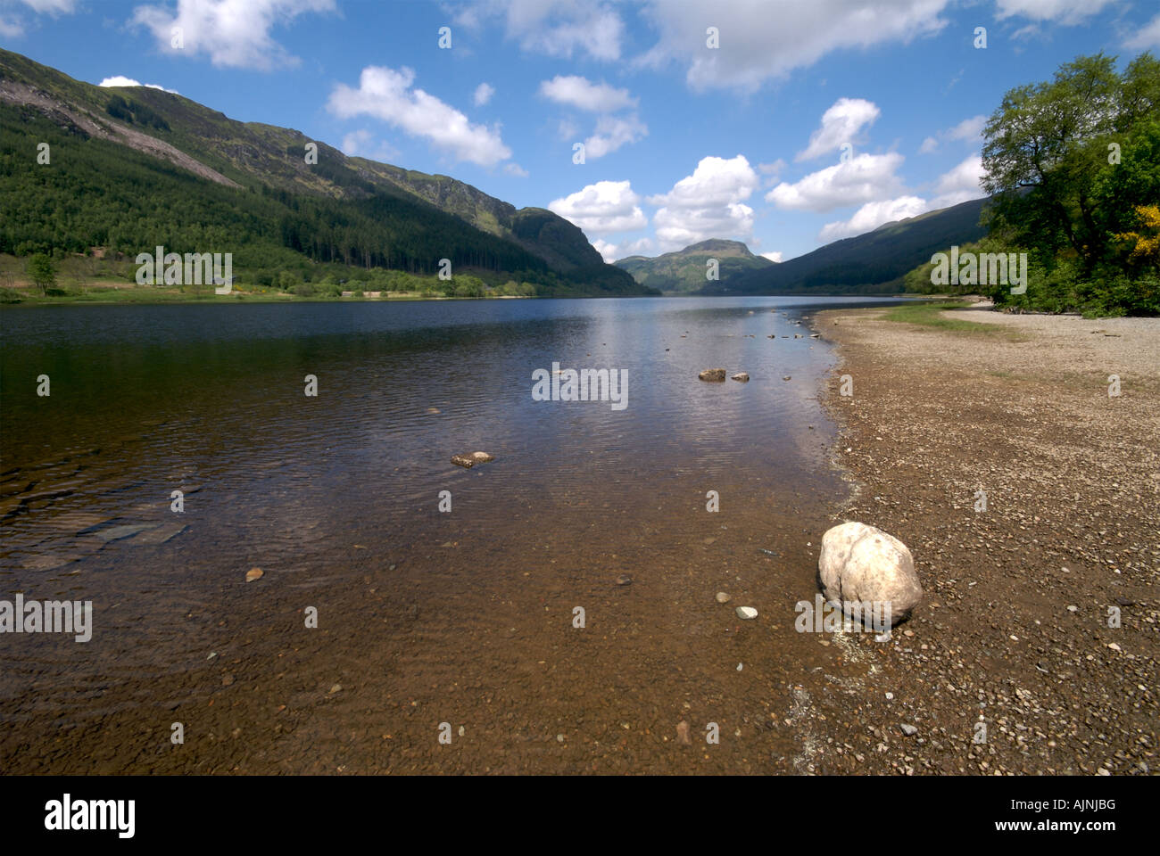 Map of scotland scottish lochs hi-res stock photography and images - Alamy