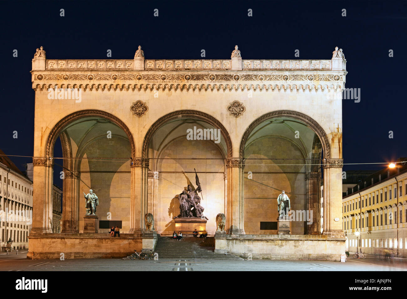 Feldherrnhalle odeonsplatz hi-res stock photography and images - Alamy