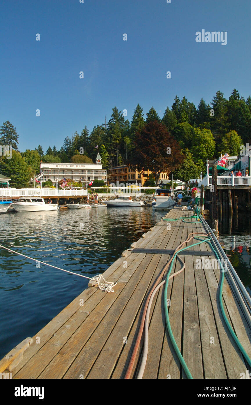 Roche Harbor Resort on the San Juan Islands, Washington State Stock ...