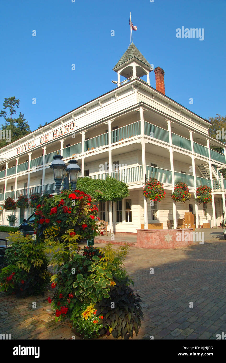 Roche Harbor Resort on the San Juan Islands, Washington State Stock ...