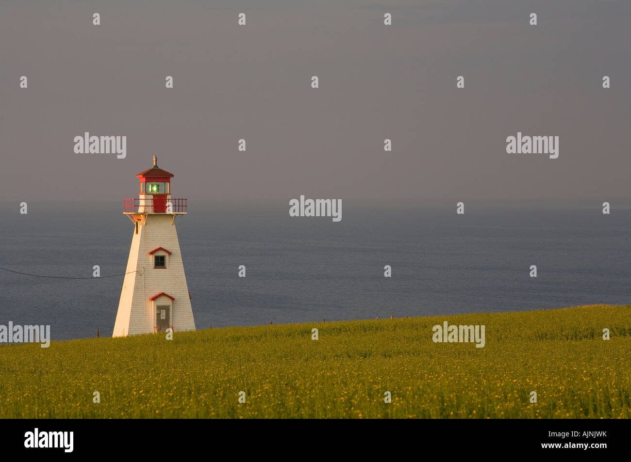 Cape Tryon lighthouse, Prince Edward Island, Canada Stock Photo - Alamy