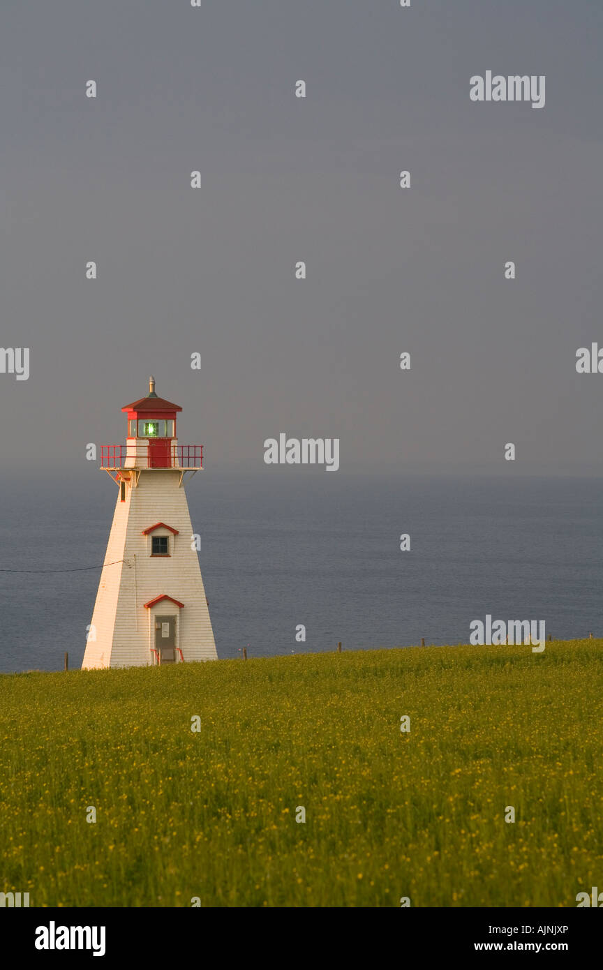 Cape Tryon lighthouse, Prince Edward Island, Canada Stock Photo - Alamy