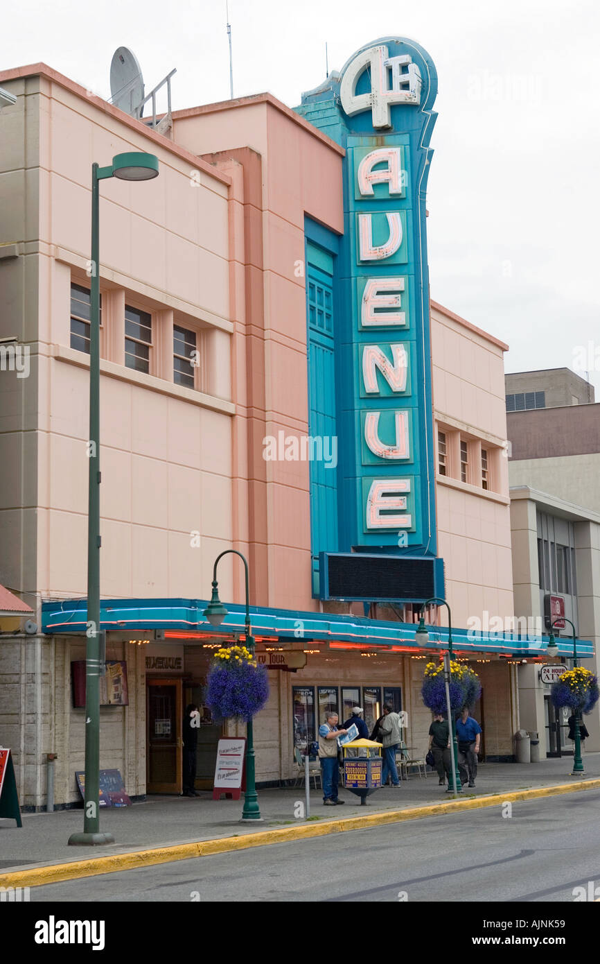 Downtown anchorage street hi-res stock photography and images - Alamy