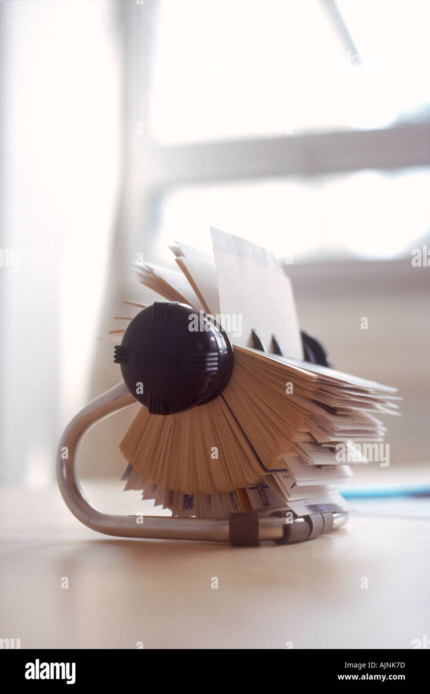 Index of Telephonenumbers Stock Photo - Alamy