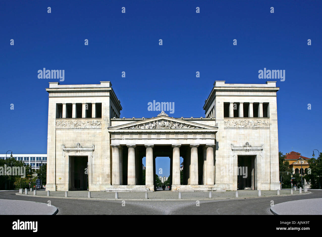 Propylaeen, Koenigsplatz (King's Square), Munich, Bavaria, Germany ...