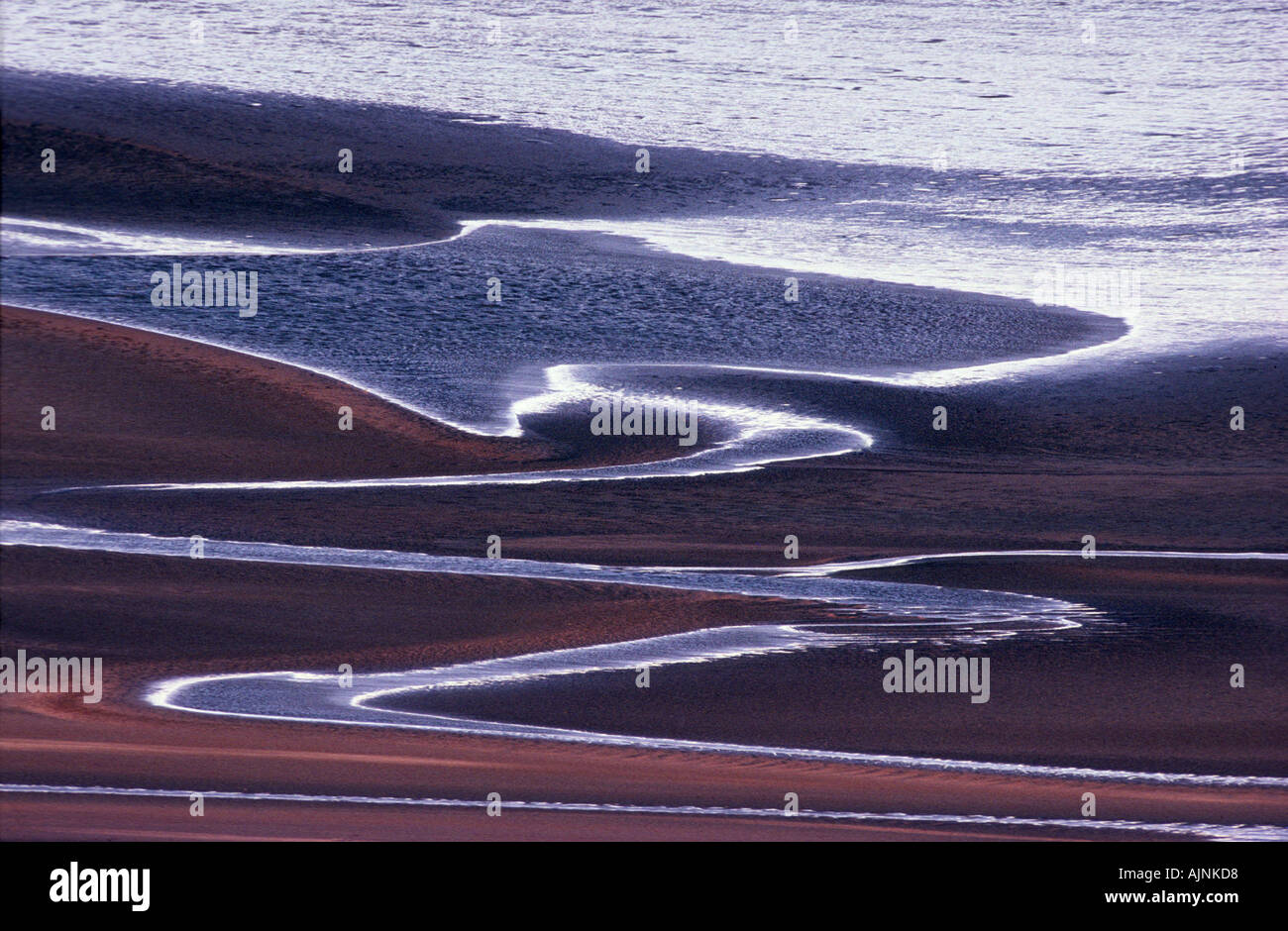 Peaceful tidal stream meandering hi-res stock photography and images ...