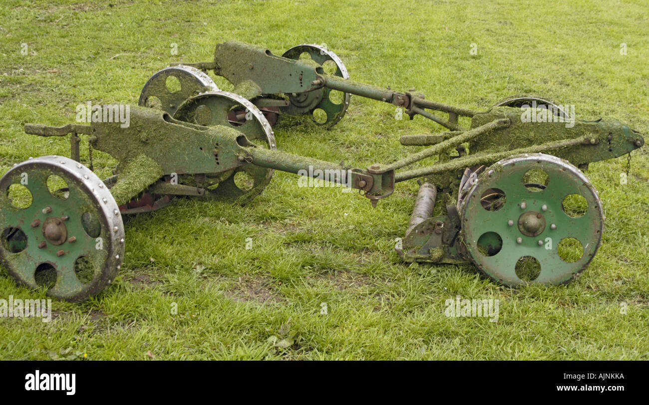 Grass cutting machine Stock Photo - Alamy