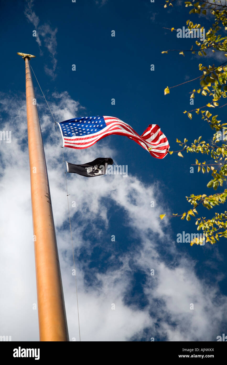 American pow flag flags hi-res stock photography and images - Alamy