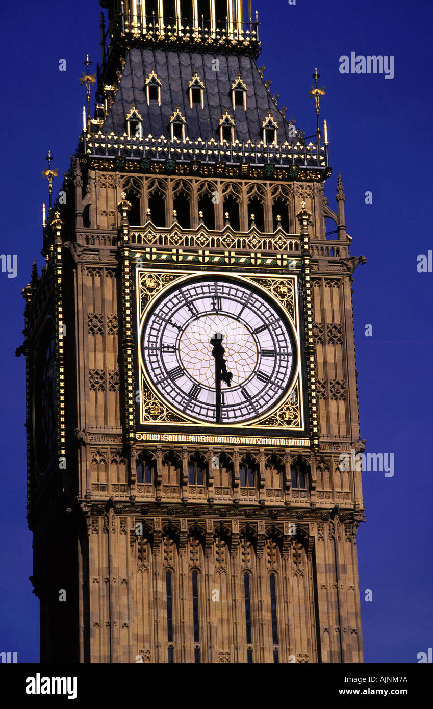 Big Ben clock tower in London UK Stock Photo - Alamy
