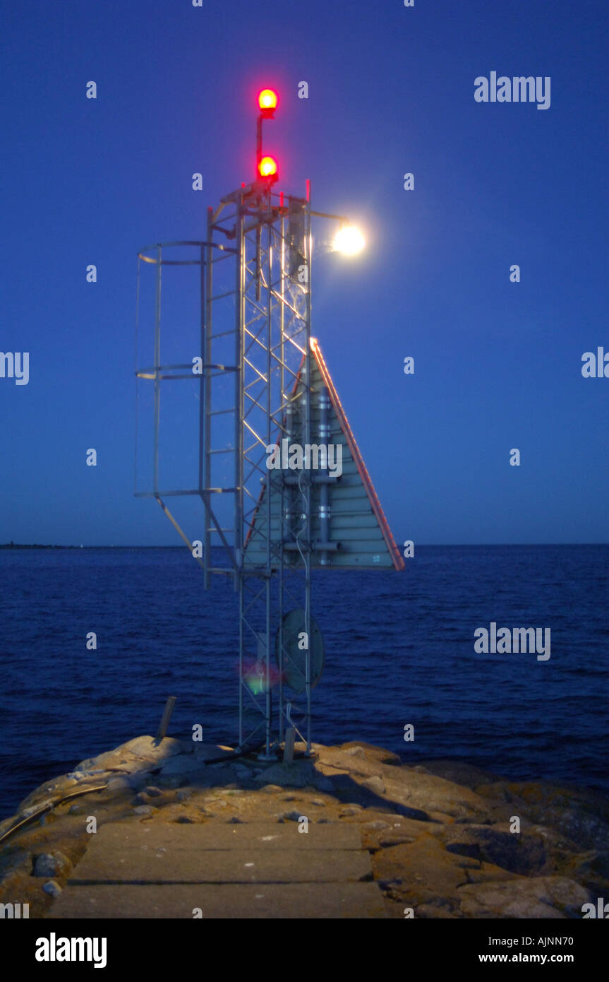 Navigational lights night hi-res stock photography and images - Alamy