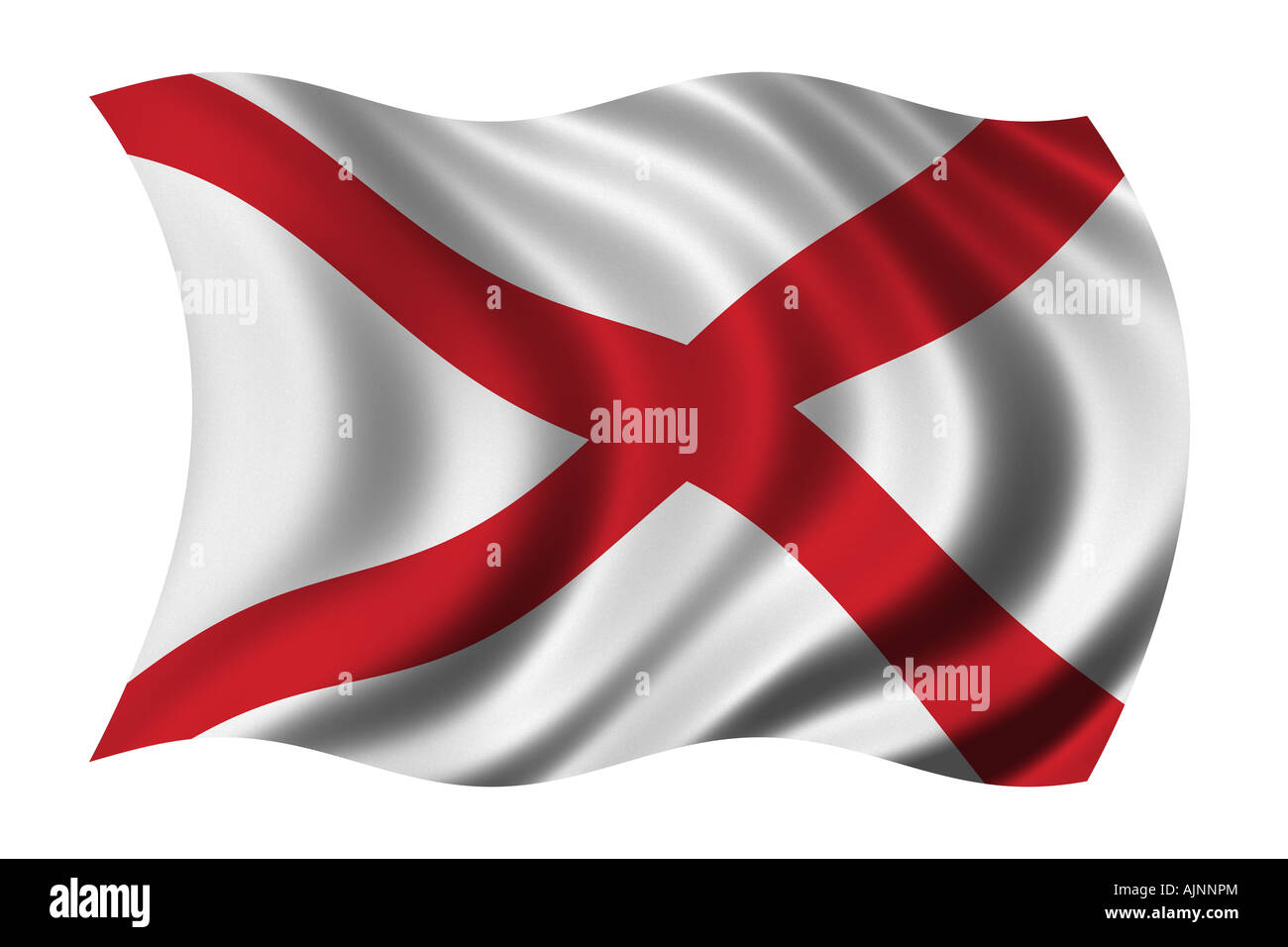 Flag of Alabama Stock Photo - Alamy