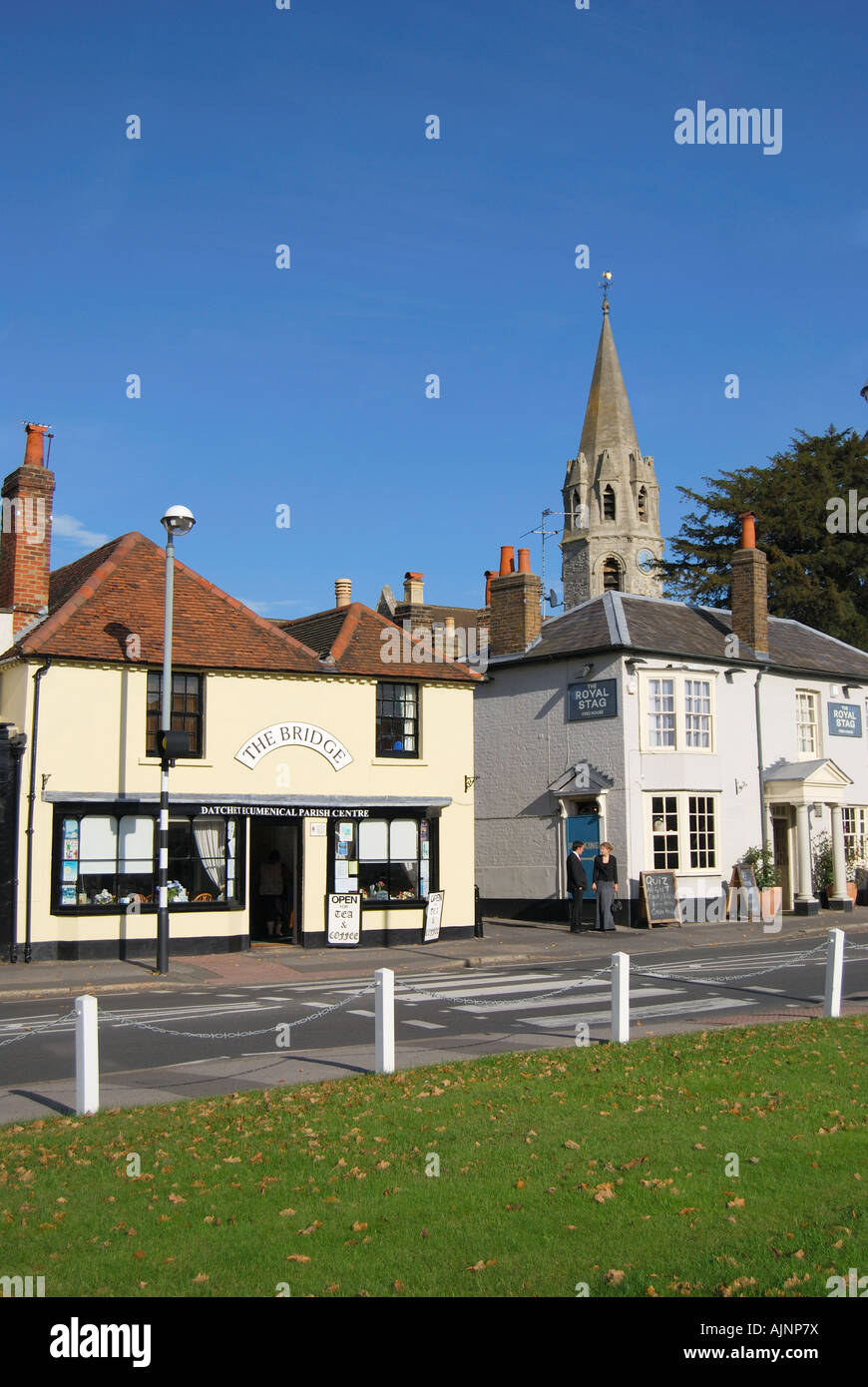 Village Green, Datchet, Berkshire, England, United Kingdom Stock Photo ...