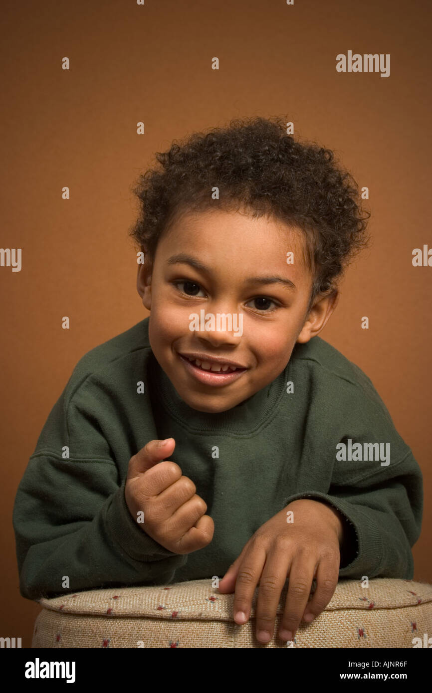 Young Spanish boy posing Model Released Stock Photo - Alamy