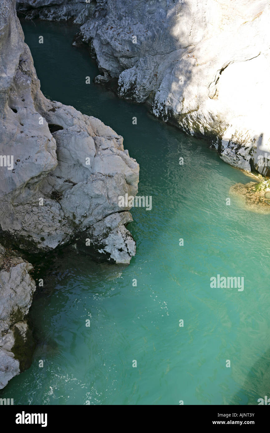Lechfall and gorge in Fussen Bavaria Germany Stock Photo - Alamy