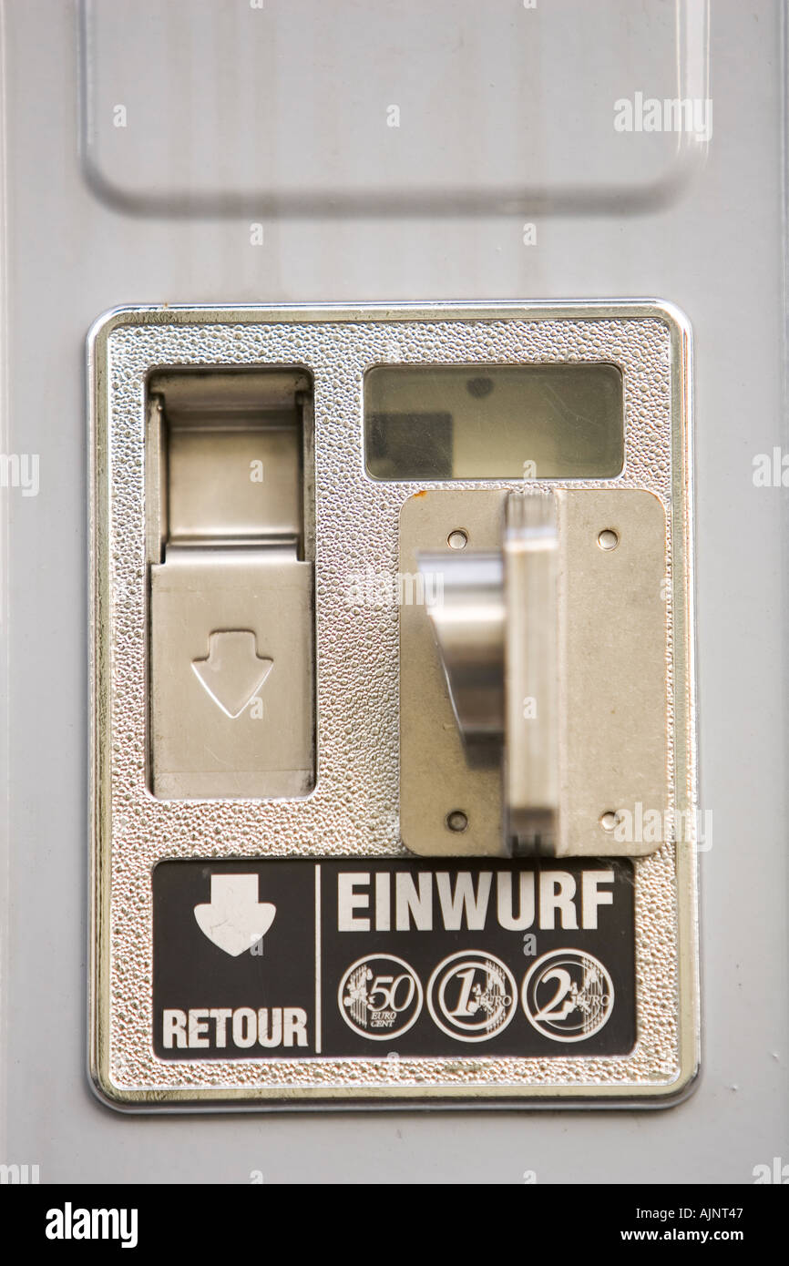 Germany machine coin operated hi-res stock photography and images - Alamy