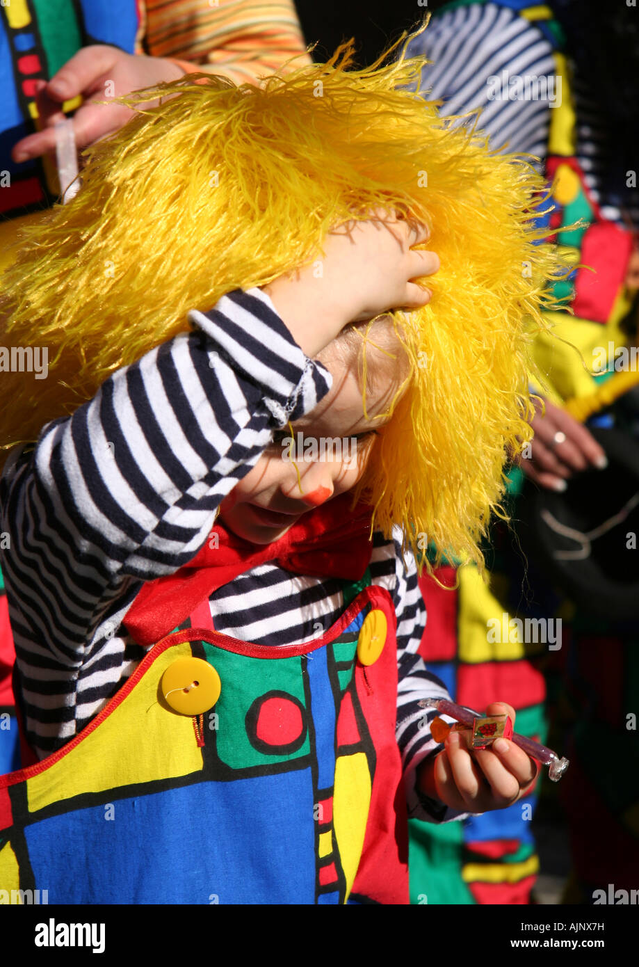 Clown child mask hi-res stock photography and images - Alamy
