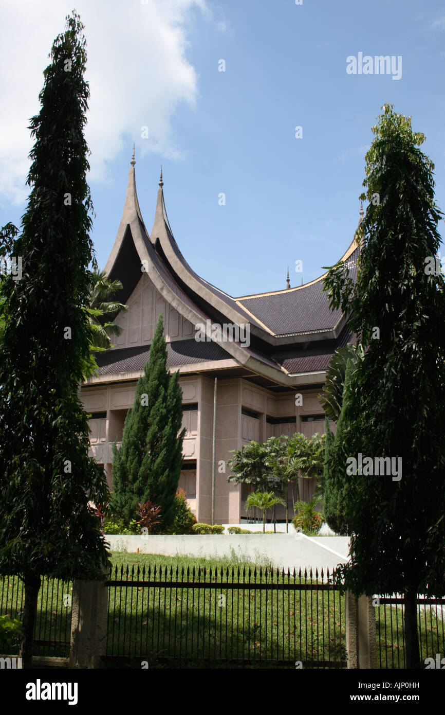 Negeri Sembilan state secreteriat building with Minangkabau ...
