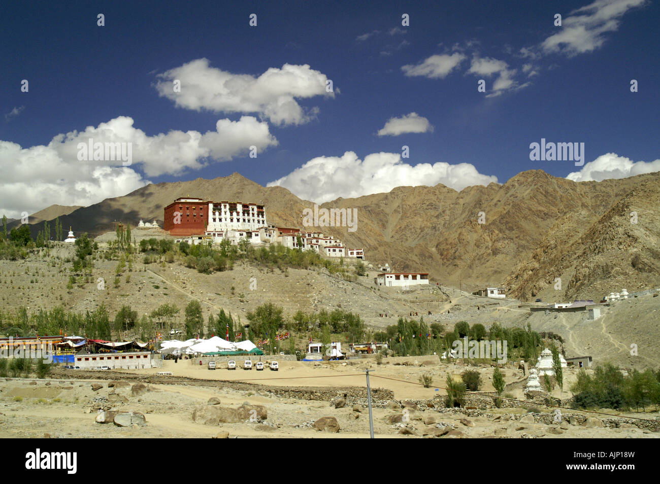 Phyang tibetan buddhist monastery in Phyang Valley, Ladakh, Himalaya ...