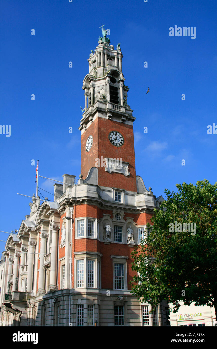 colchester town centre county town of essex england uk gb europe Stock ...
