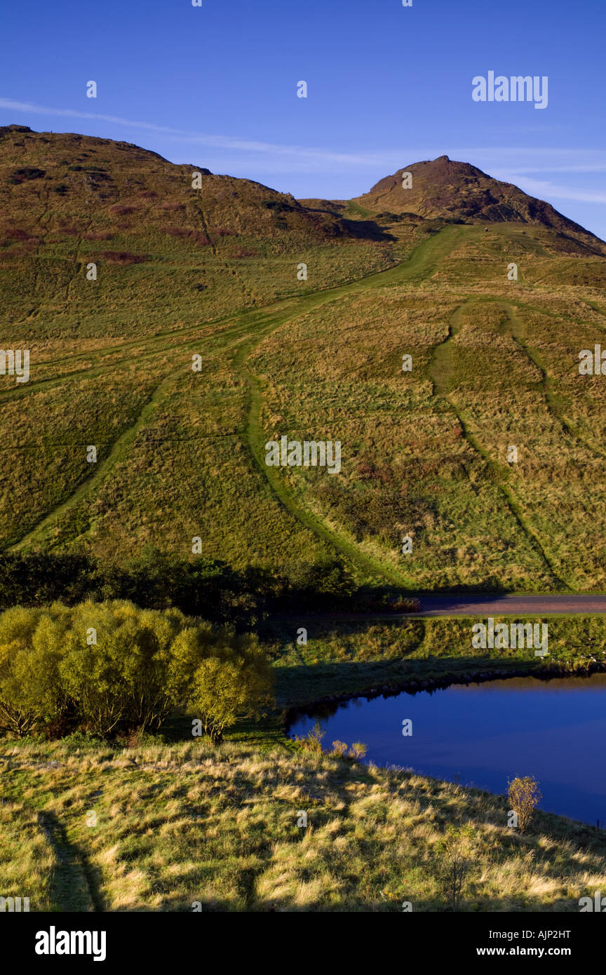 The Peaks of Arthur Seat, Edinburgh, Scotland Stock Photo - Alamy