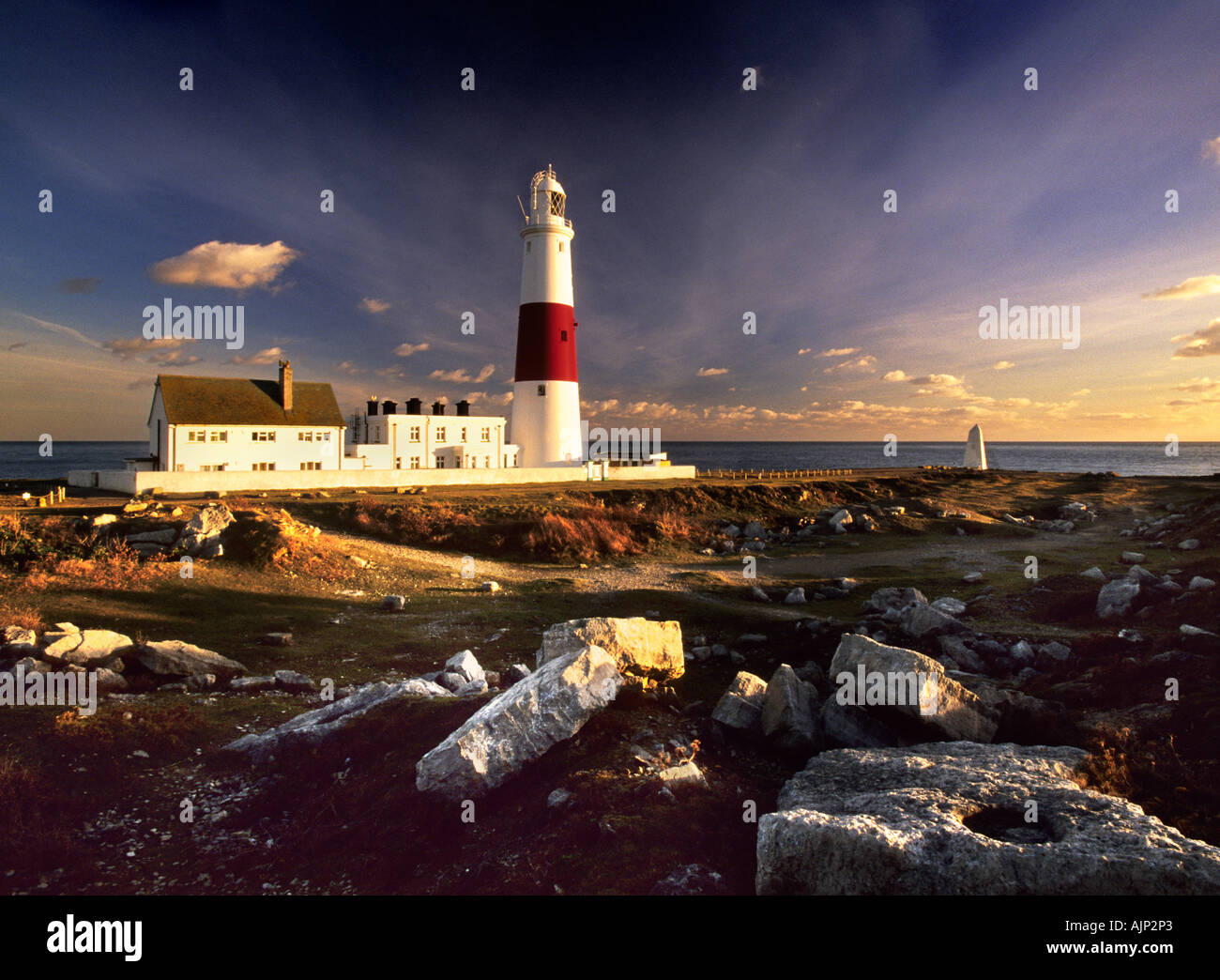 Portland bill lighthouse jurassic hi-res stock photography and images ...