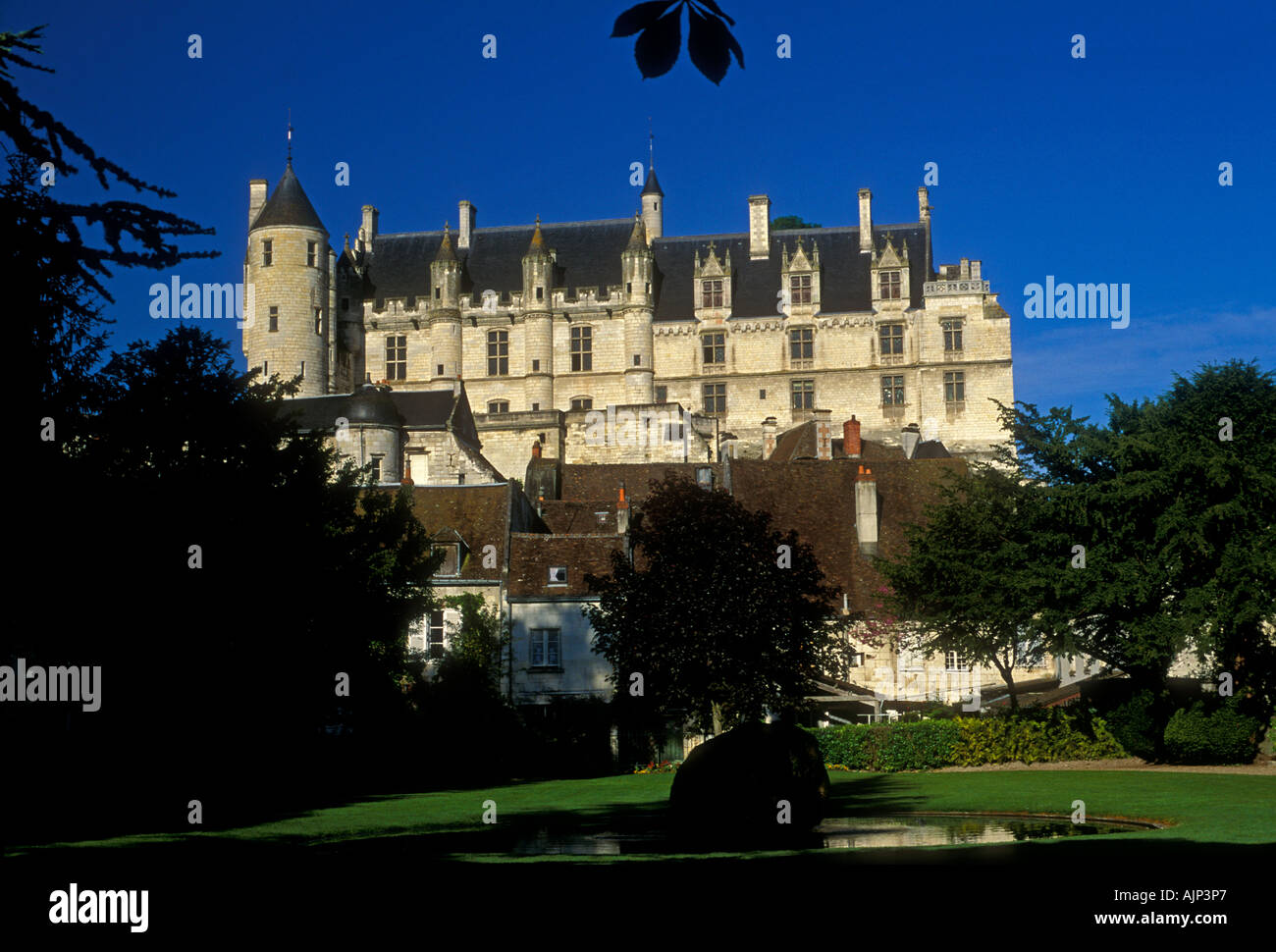 Chateau de Loches, Castle of Loches, French chateau, King Philippe II, town of Loches, Loches ...
