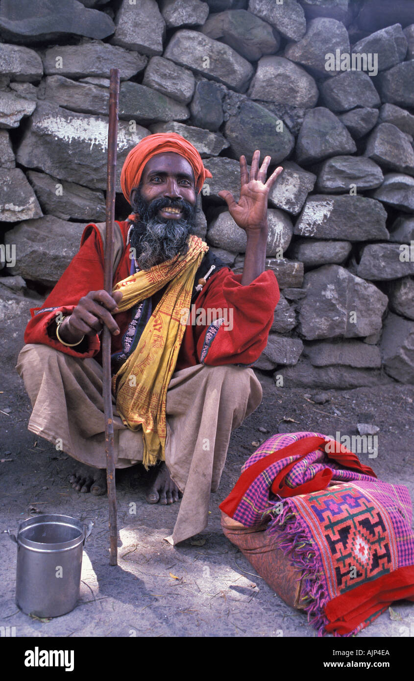 Man portrait indian manali hi-res stock photography and images - Alamy