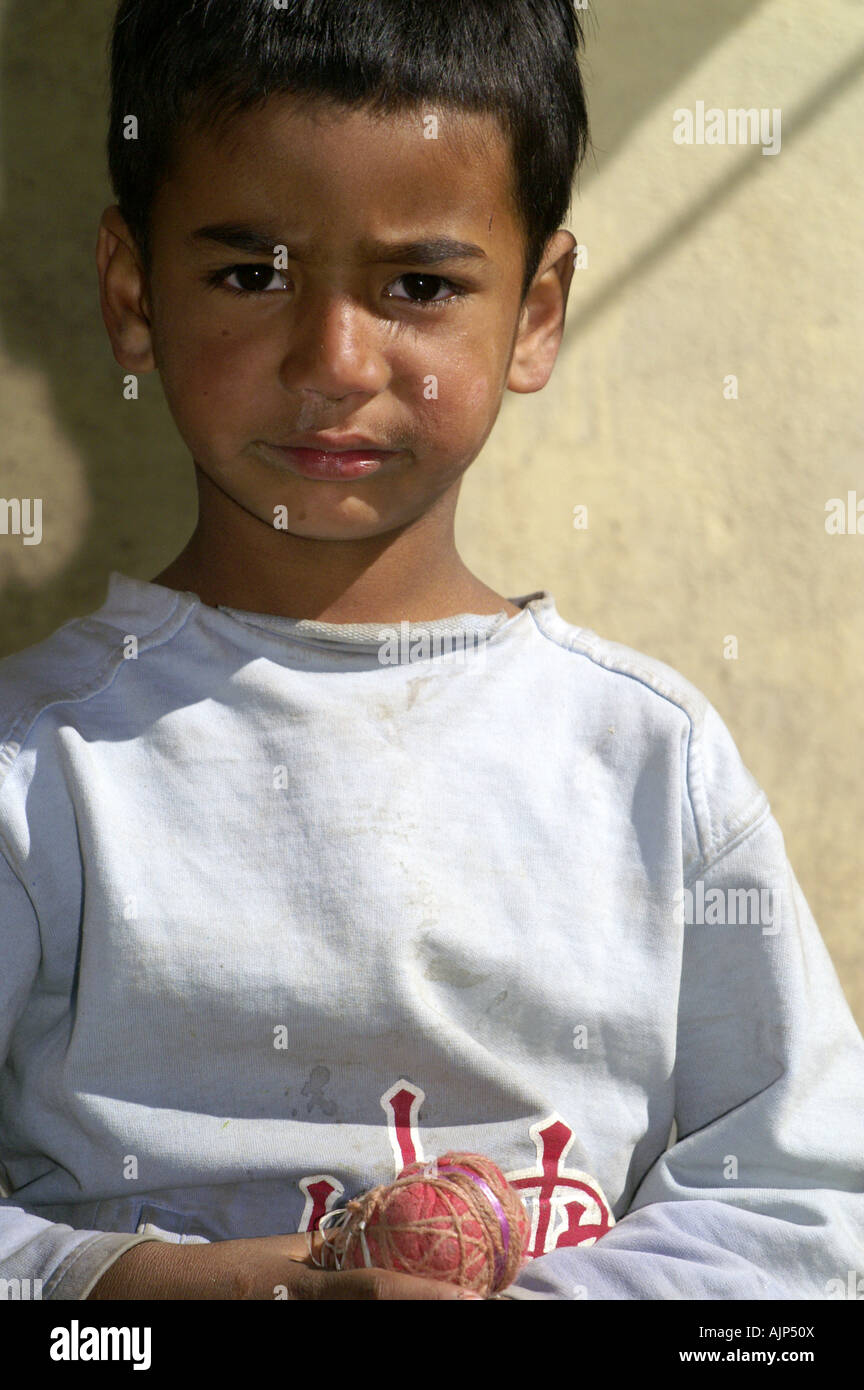 Portrait of young indian boy standing outdoors. India Stock Photo - Alamy