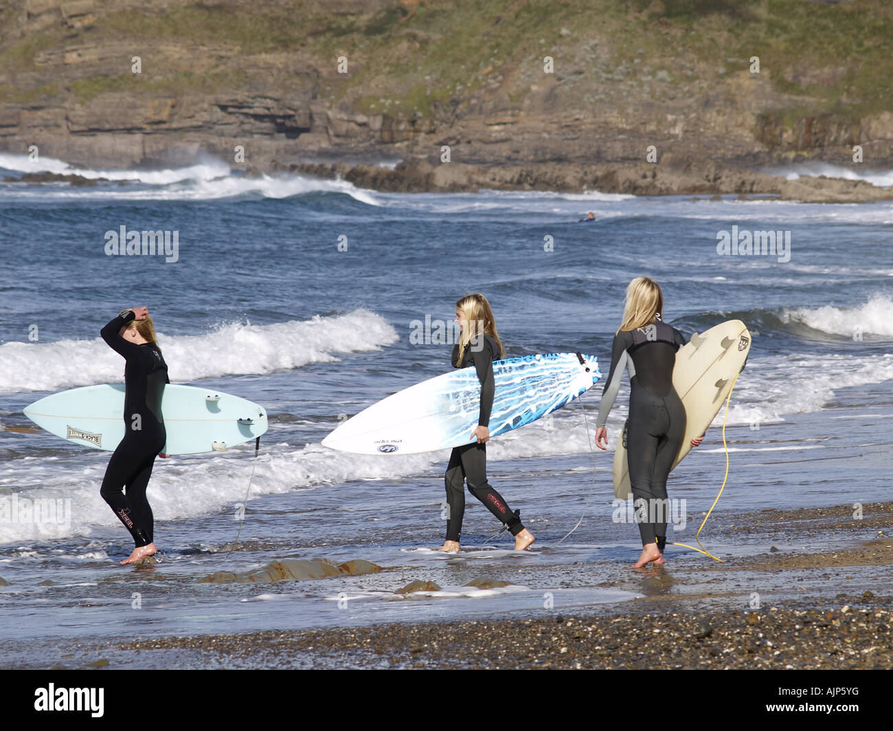 Blonde, female, 16 years old hi-res stock photography and images - Alamy