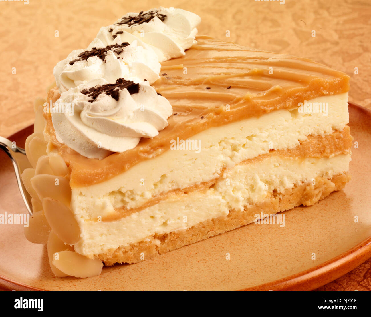 SLICE OF BANOFFEE PIE Stock Photo - Alamy