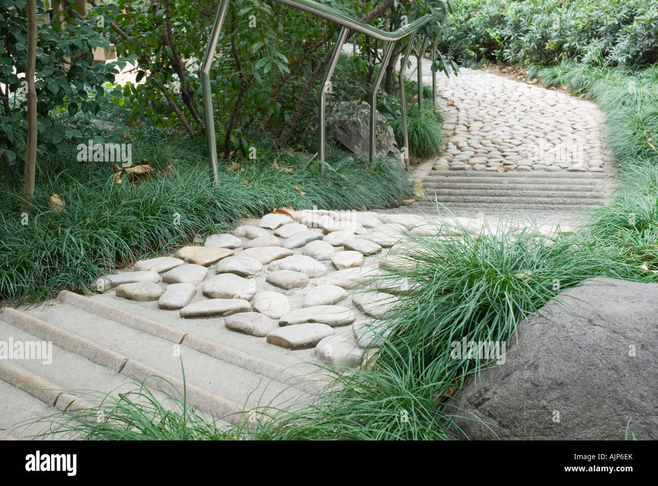 Reflexology path hi-res stock photography and images - Alamy