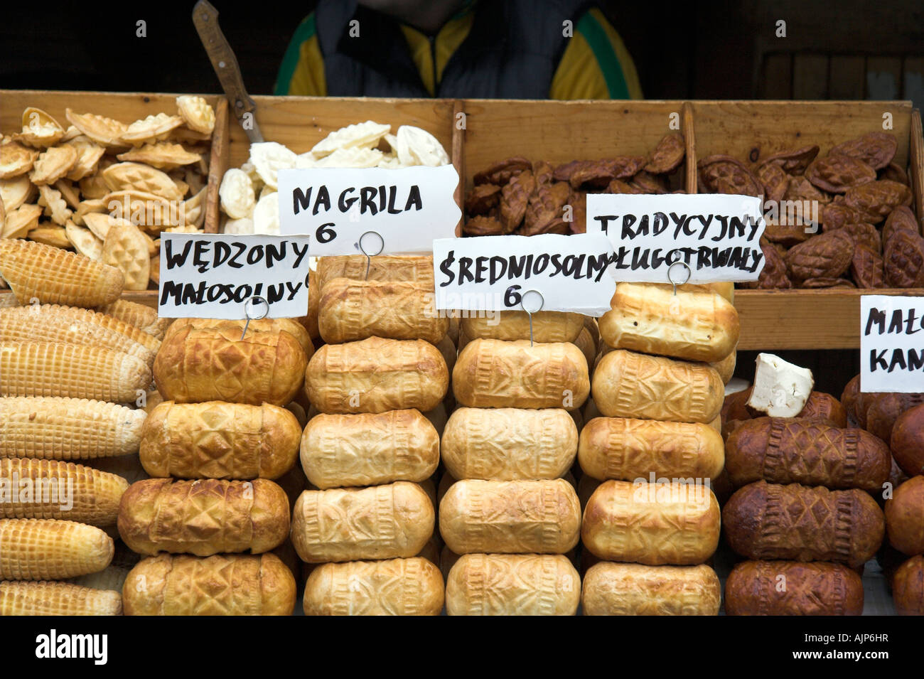 Zakopane oscypki smoked cheese hi-res stock photography and images - Alamy