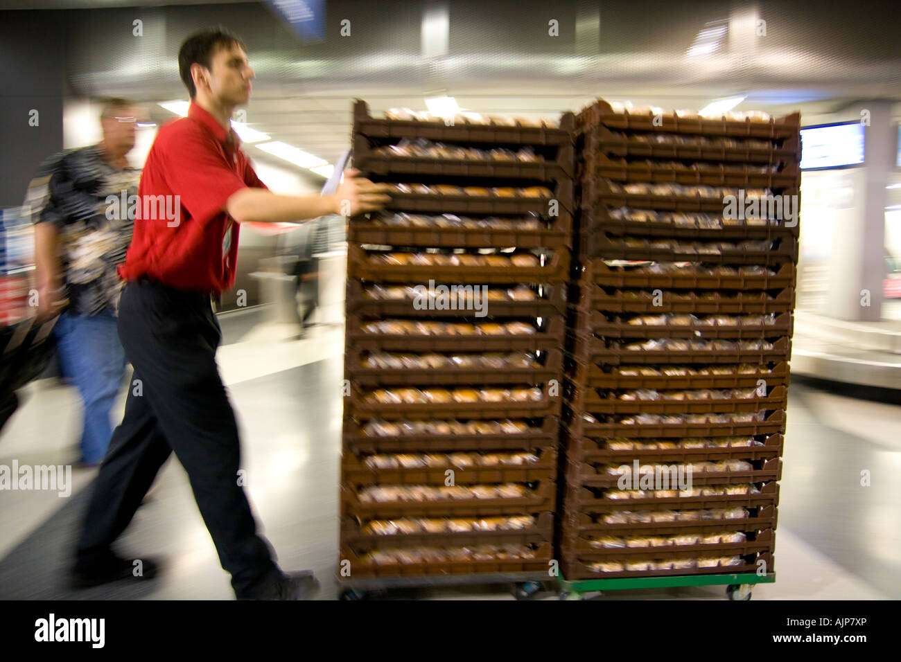 Bread delivery cart hi-res stock photography and images - Alamy
