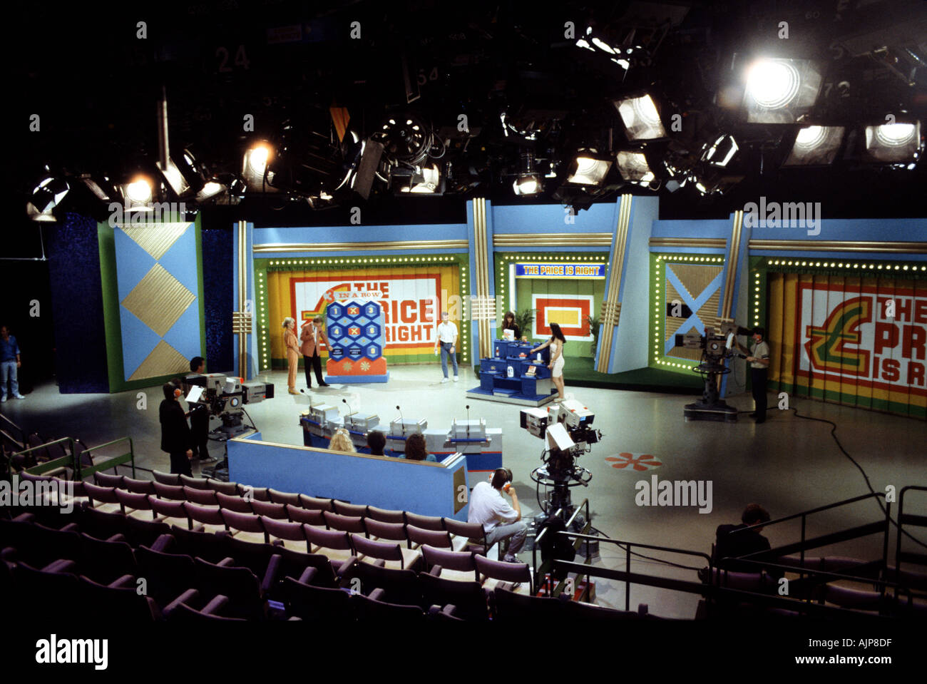 The Price is Right rehearsal at Central Studios Nottingham England 1989 ...