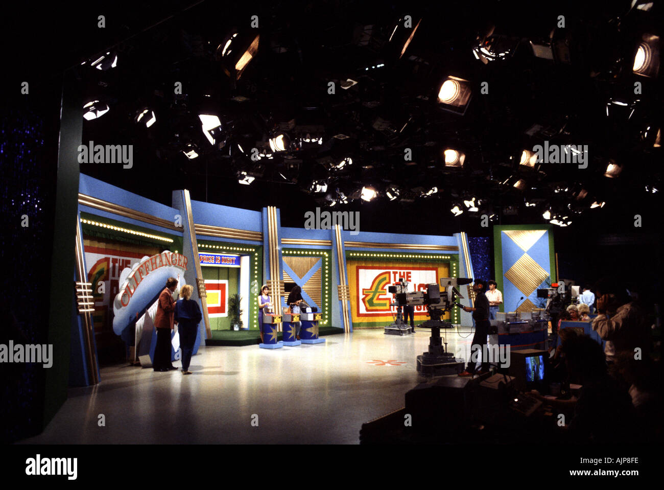 The Price is Right rehearsal at Central Studios Nottingham England 1989 ...