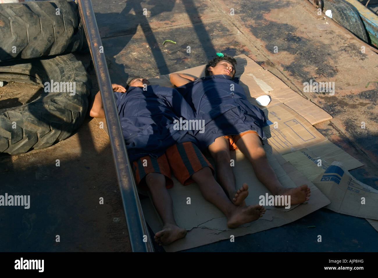 Homeless kids Manaus Amazonas Brazil Stock Photo - Alamy