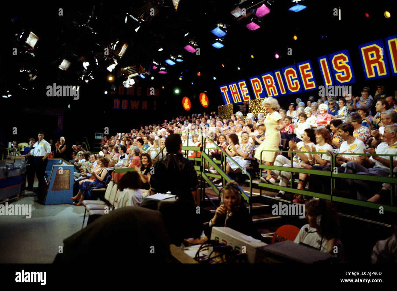 The Price is Right audience at Central Studios Nottingham England 1989 ...