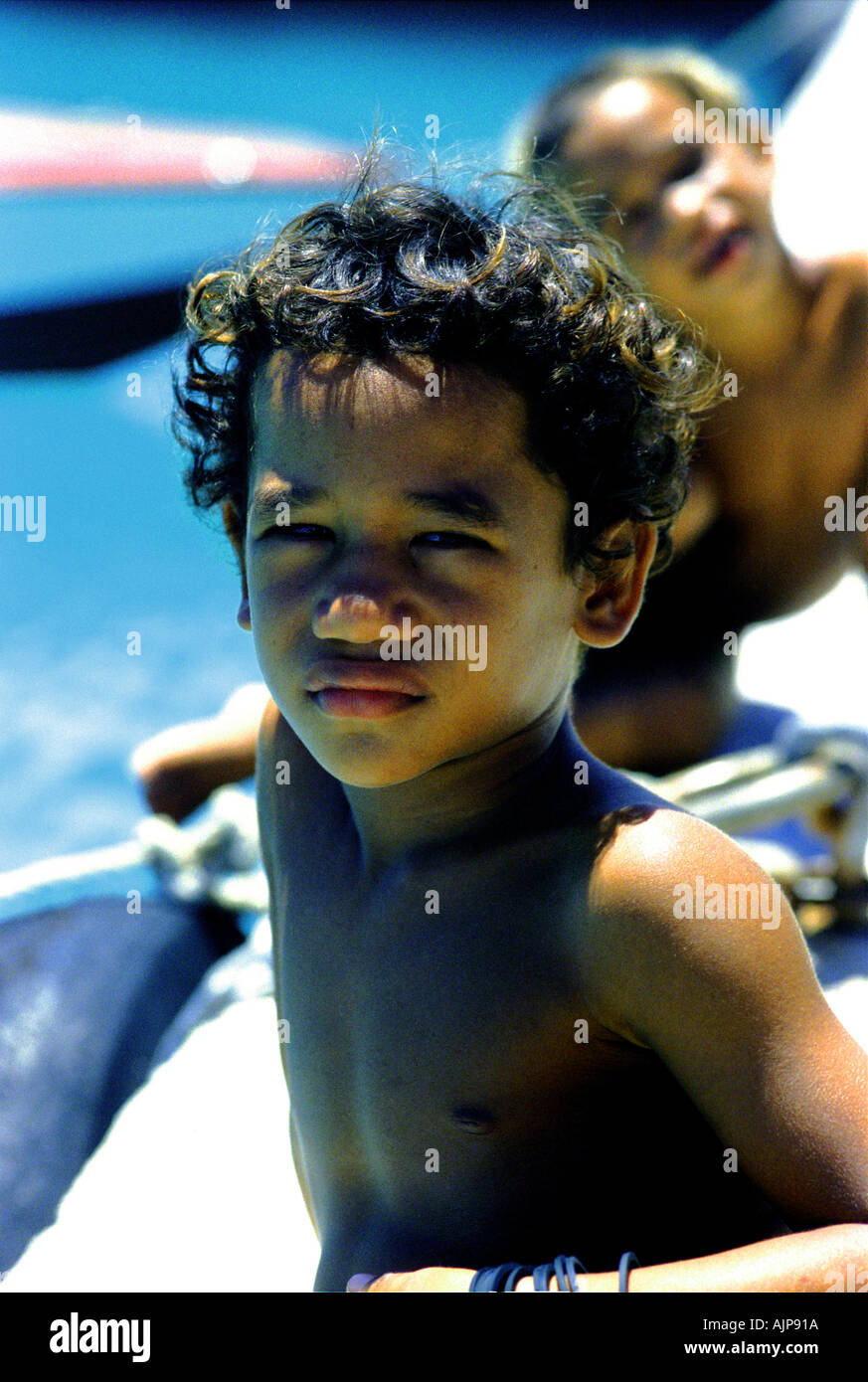 Polynesian boy hi-res stock photography and images - Alamy
