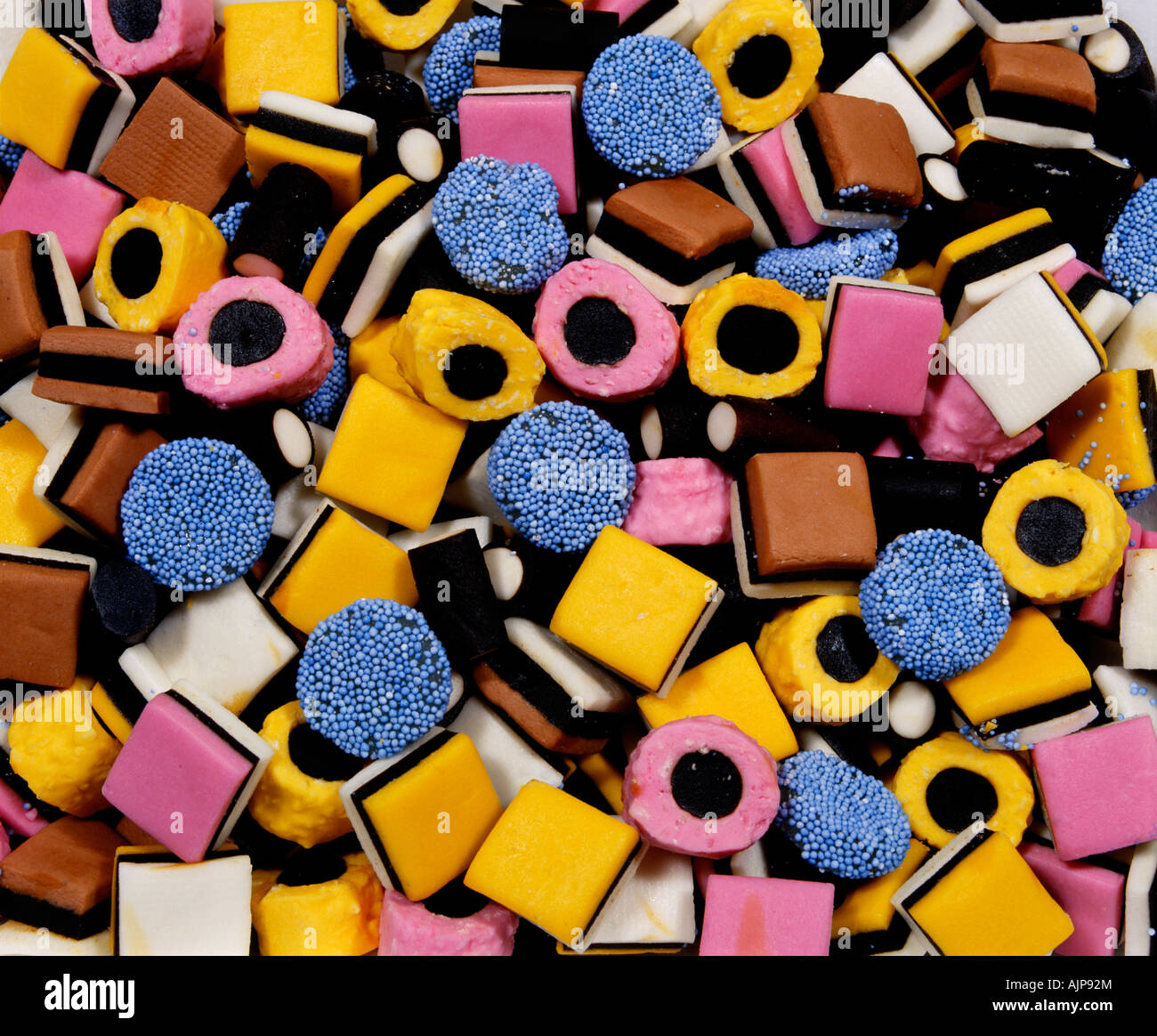 Licoriceallsorts hi-res stock photography and images - Alamy