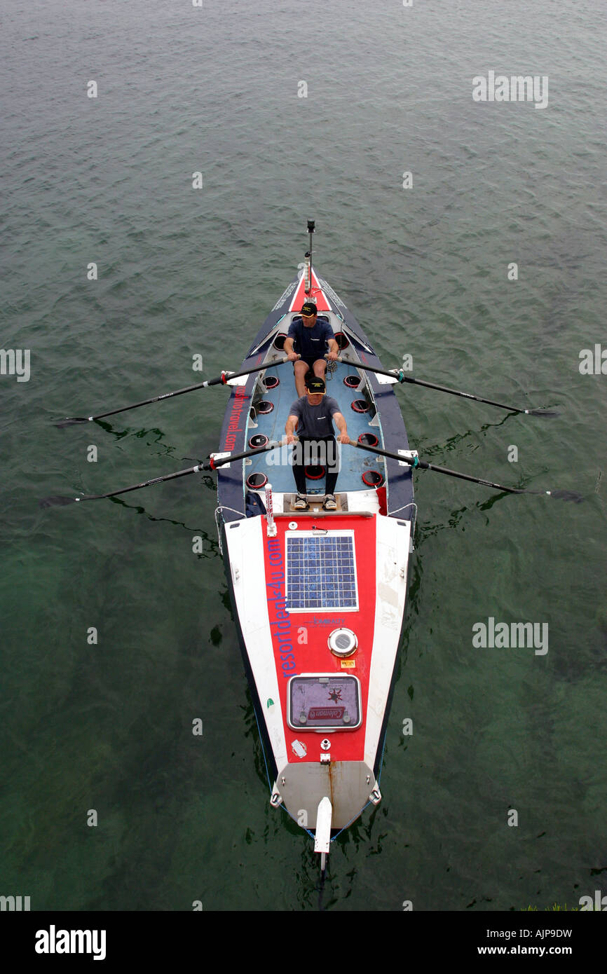 Transatlantic Rowing Boat Stock Photo - Alamy