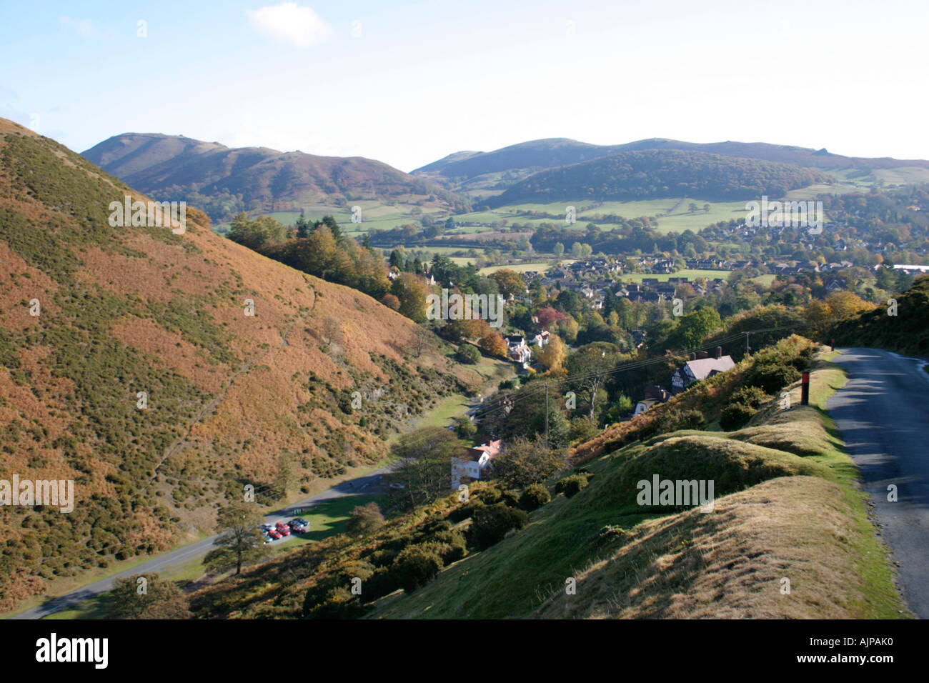 shropshire carding mill valley national trust england uk gb Stock Photo ...