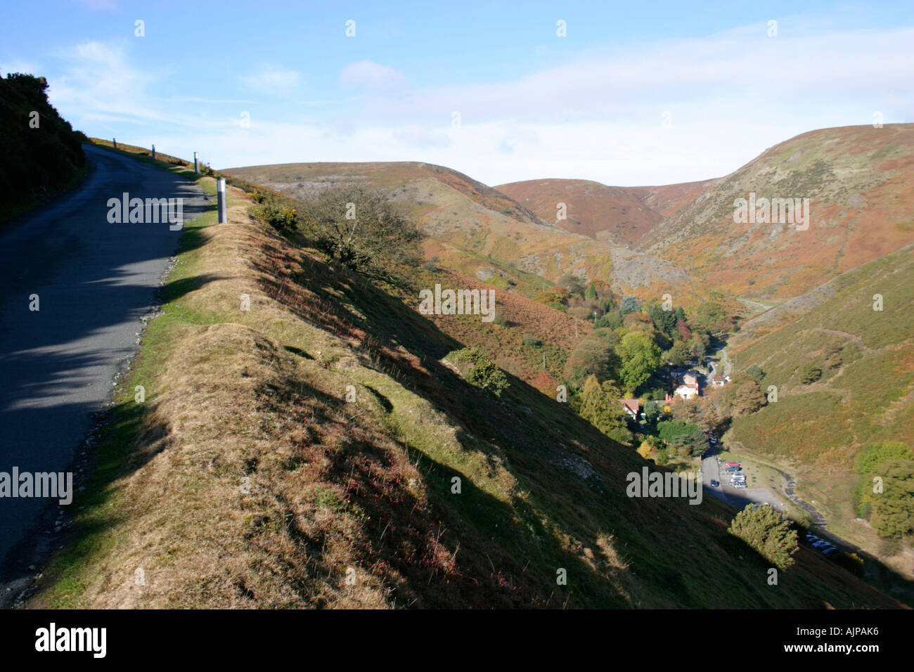 shropshire carding mill valley national trust england uk gb Stock Photo ...