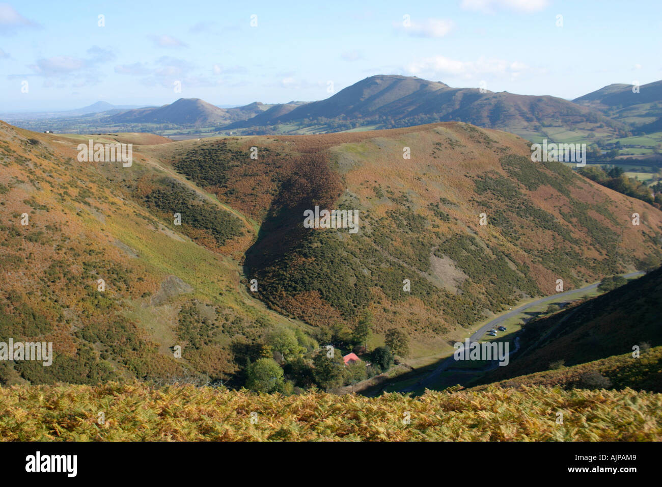 Carding mill valley autumn hi-res stock photography and images - Alamy