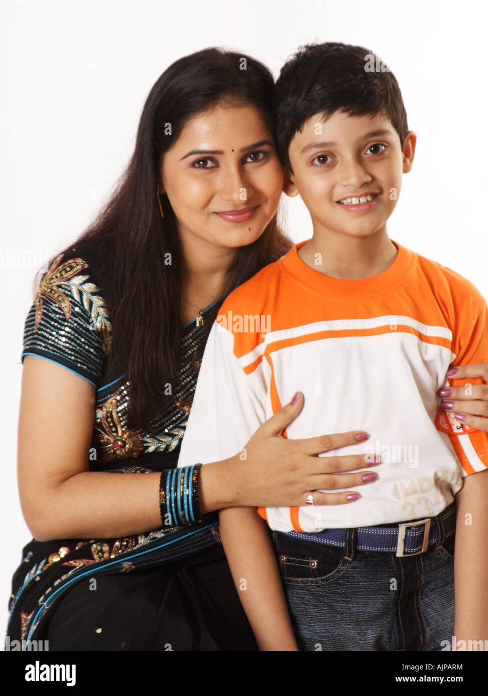 Adult woman smiling mother Cut Out Stock Images & Pictures - Alamy