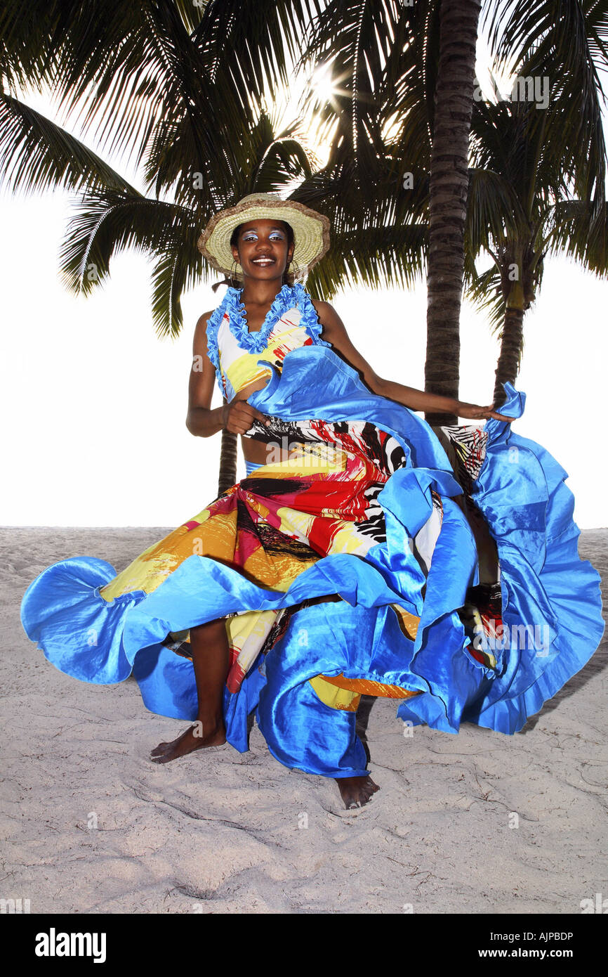 sega dancer mauritius Stock Photo - Alamy