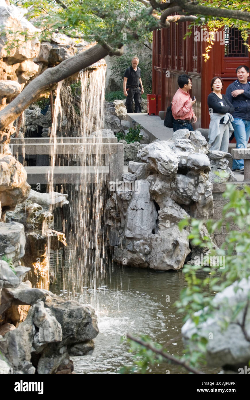 Oriental waterfall hi-res stock photography and images - Alamy