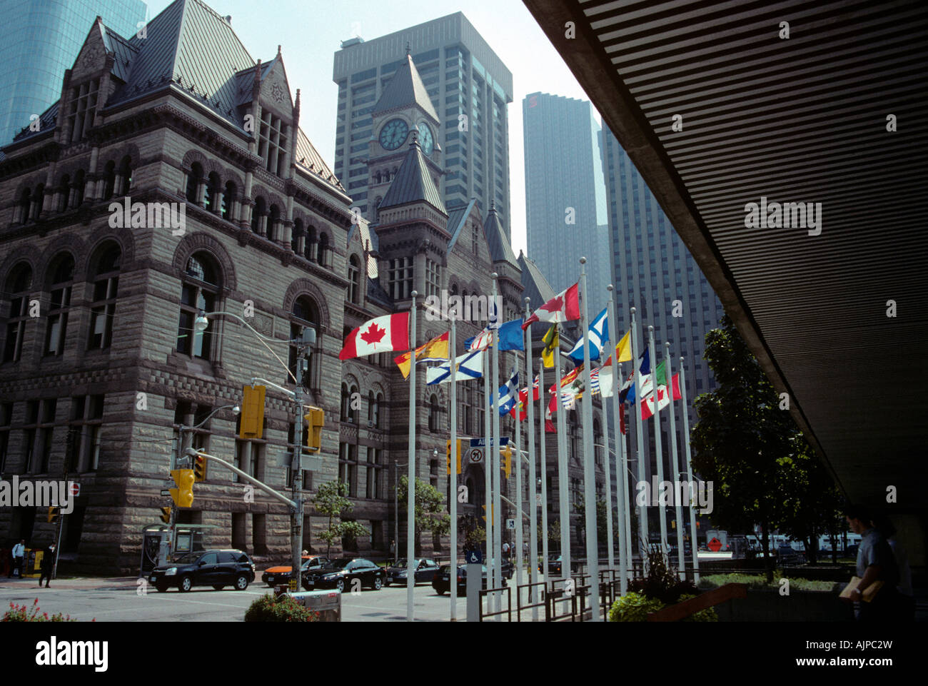 Provincial Courthouse and old City Hall. Toronto, Canada Stock Photo ...