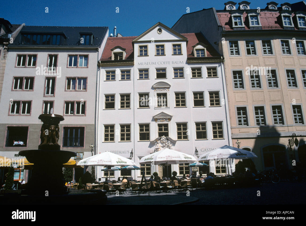 Baum Coffee House. Leipzig, Germany Stock Photo - Alamy