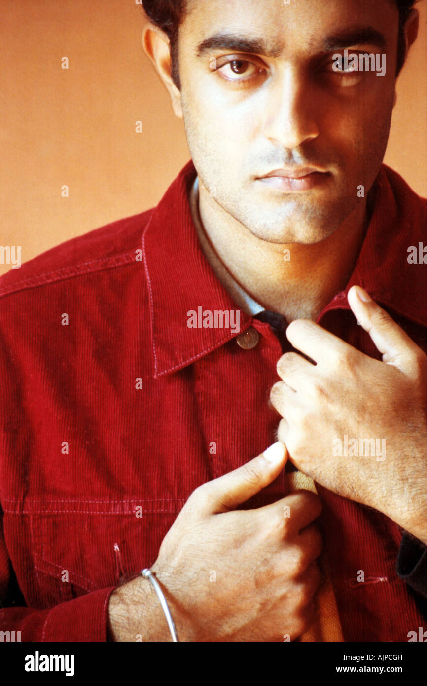 A portrait of a male model Stock Photo - Alamy